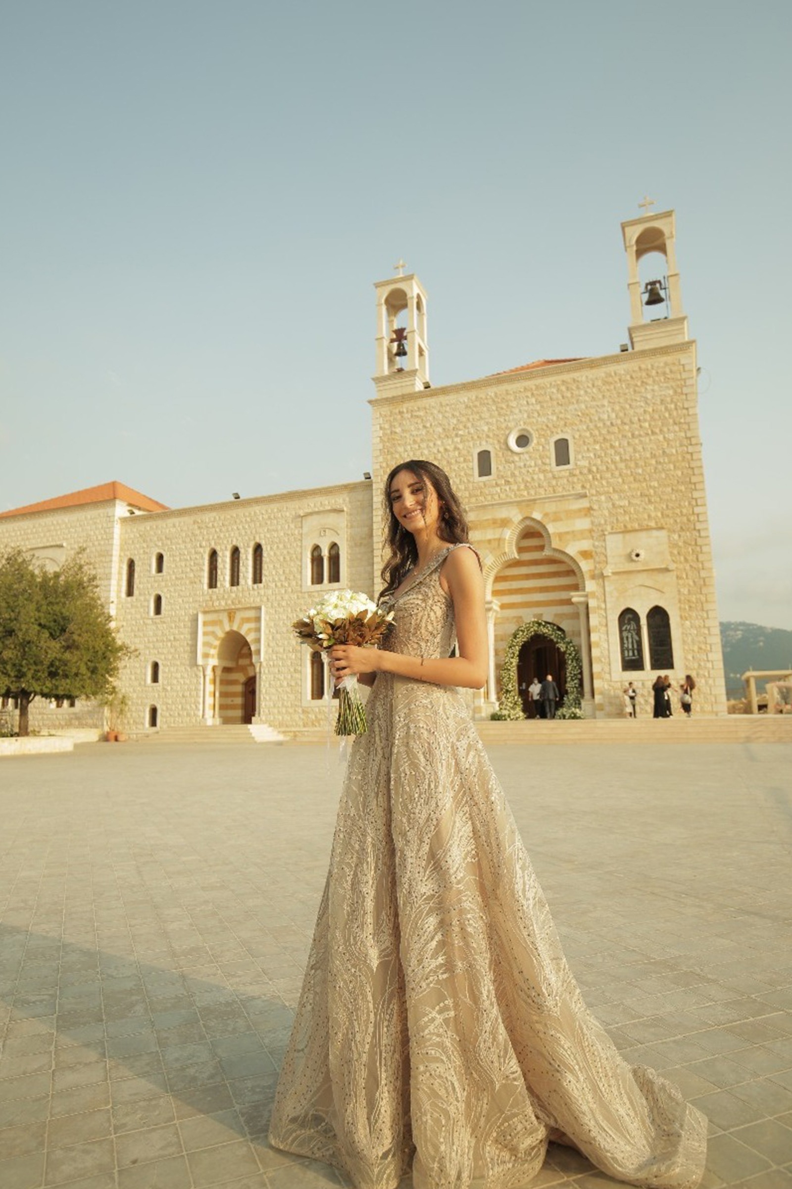 Rent CATWALK COUTURE Lace Flowy Off The Shoulder Gown in Lebanon ...