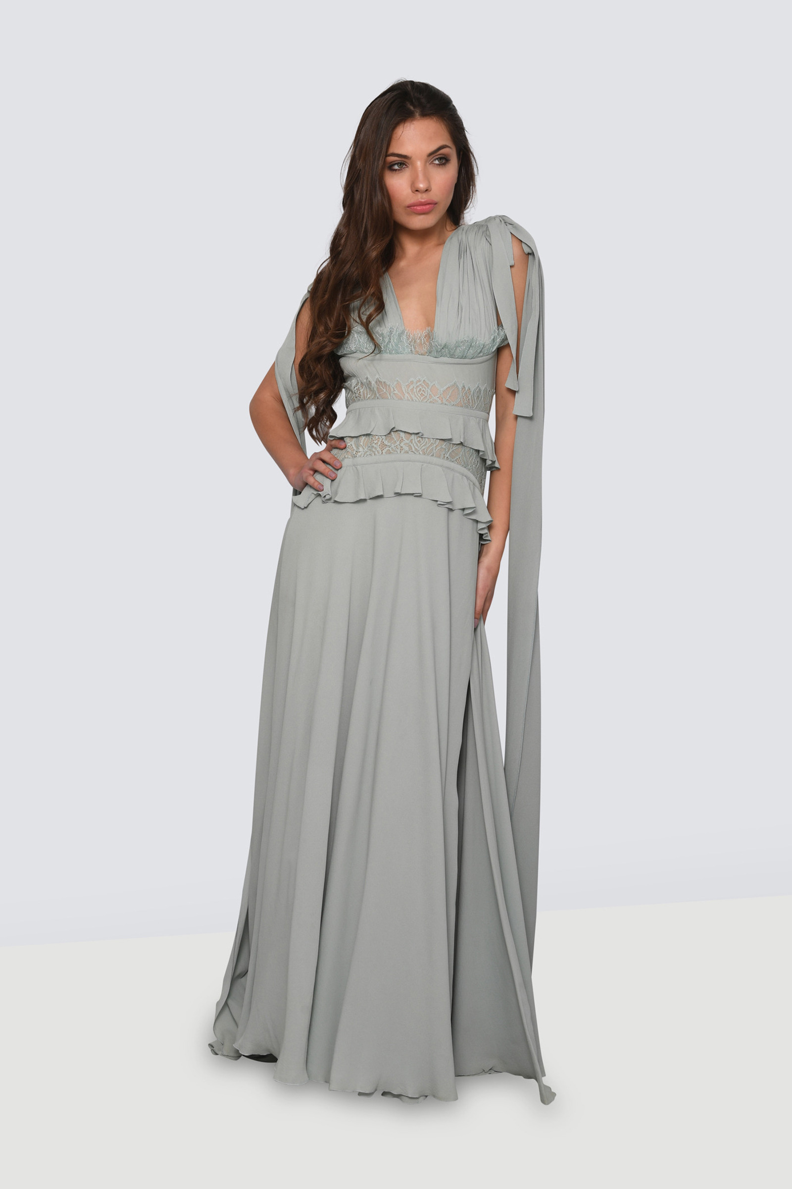 Rent ELIE SAAB Flowy Chiffon Gown in Lebanon - Designer 24