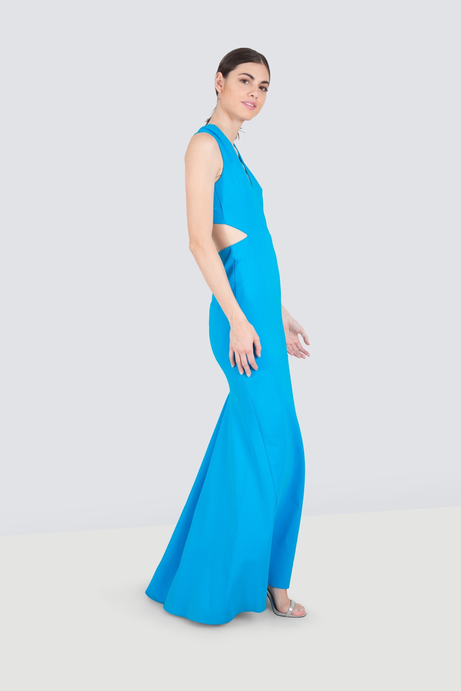 Rent GRETA CONSTANTINE Criss-cross Peek-a-boo Gown in Dubai - Designer 24