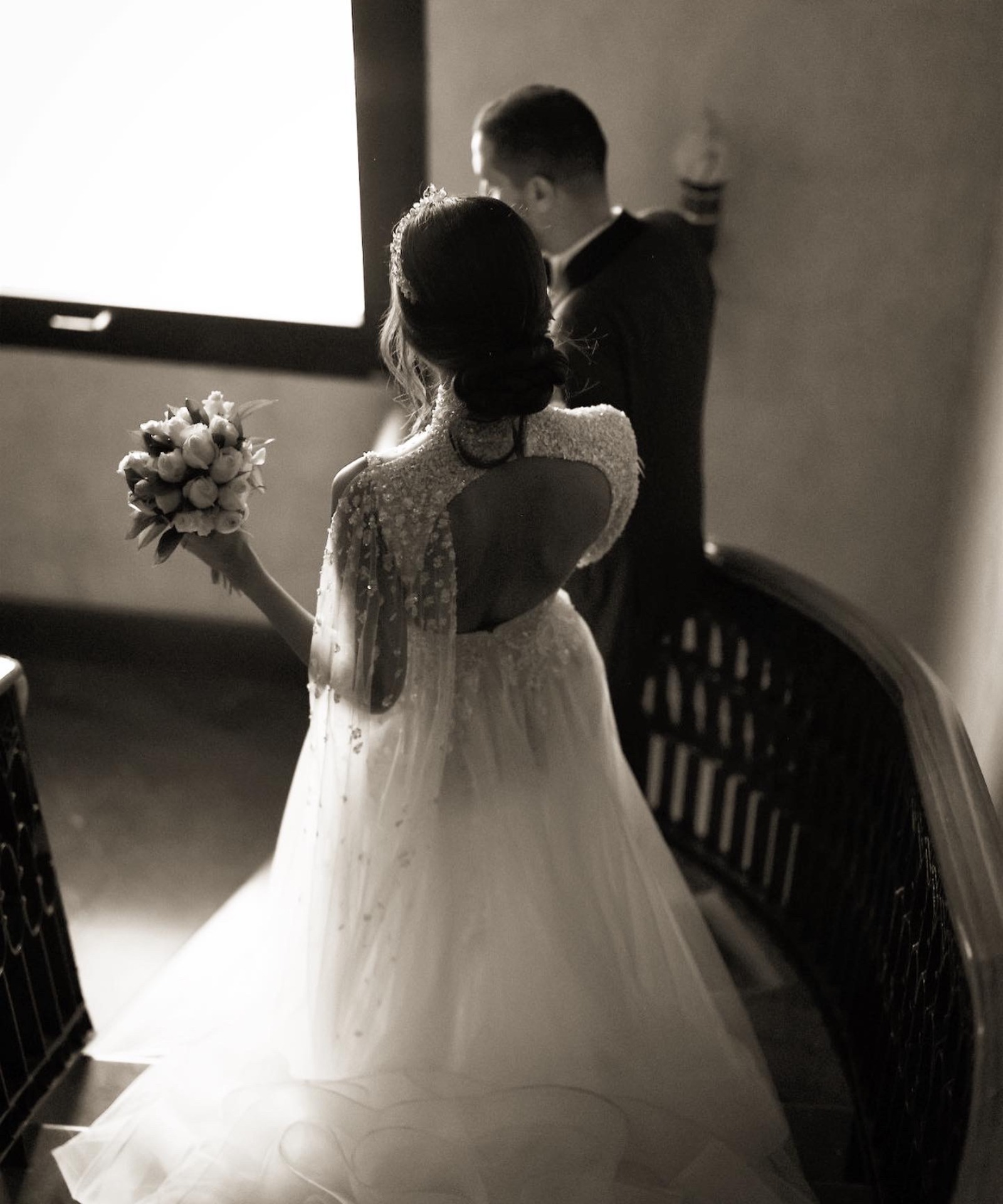 Rent JEAN PIERRE TOHME Asymmetric Embellished Bridal in Dubai - Designer 24