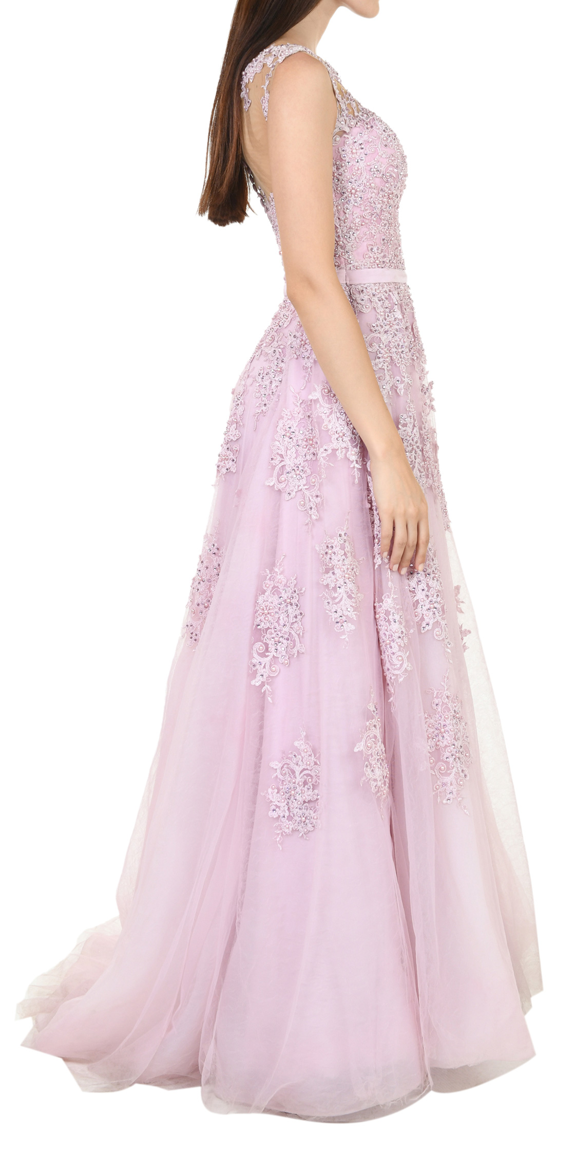 Rent NADINE KASKAS Floral Tulle Ball Gown in Lebanon - Designer 24