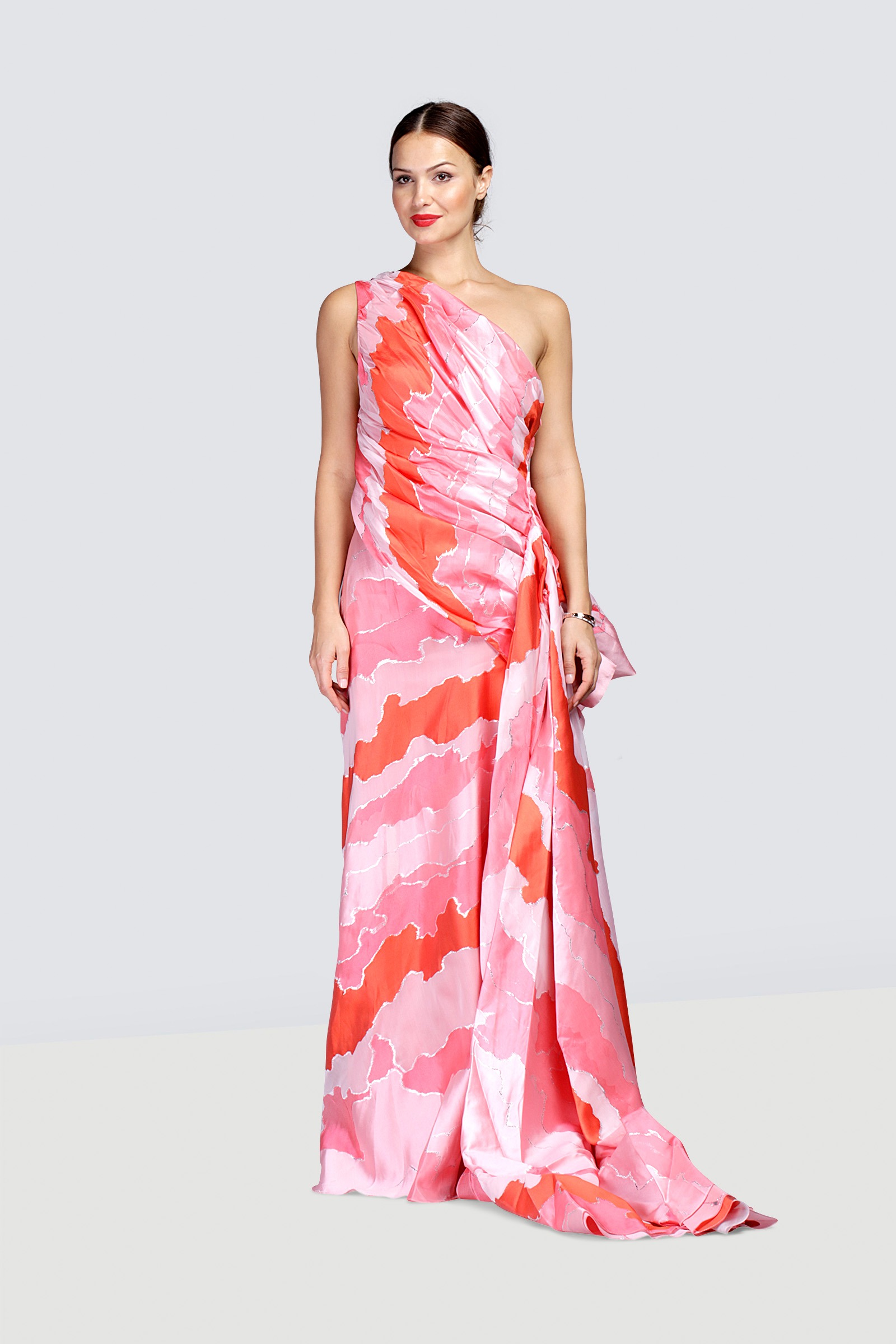 Rent REEM ACRA One Shoulder Dress in Dubai - Designer 24
