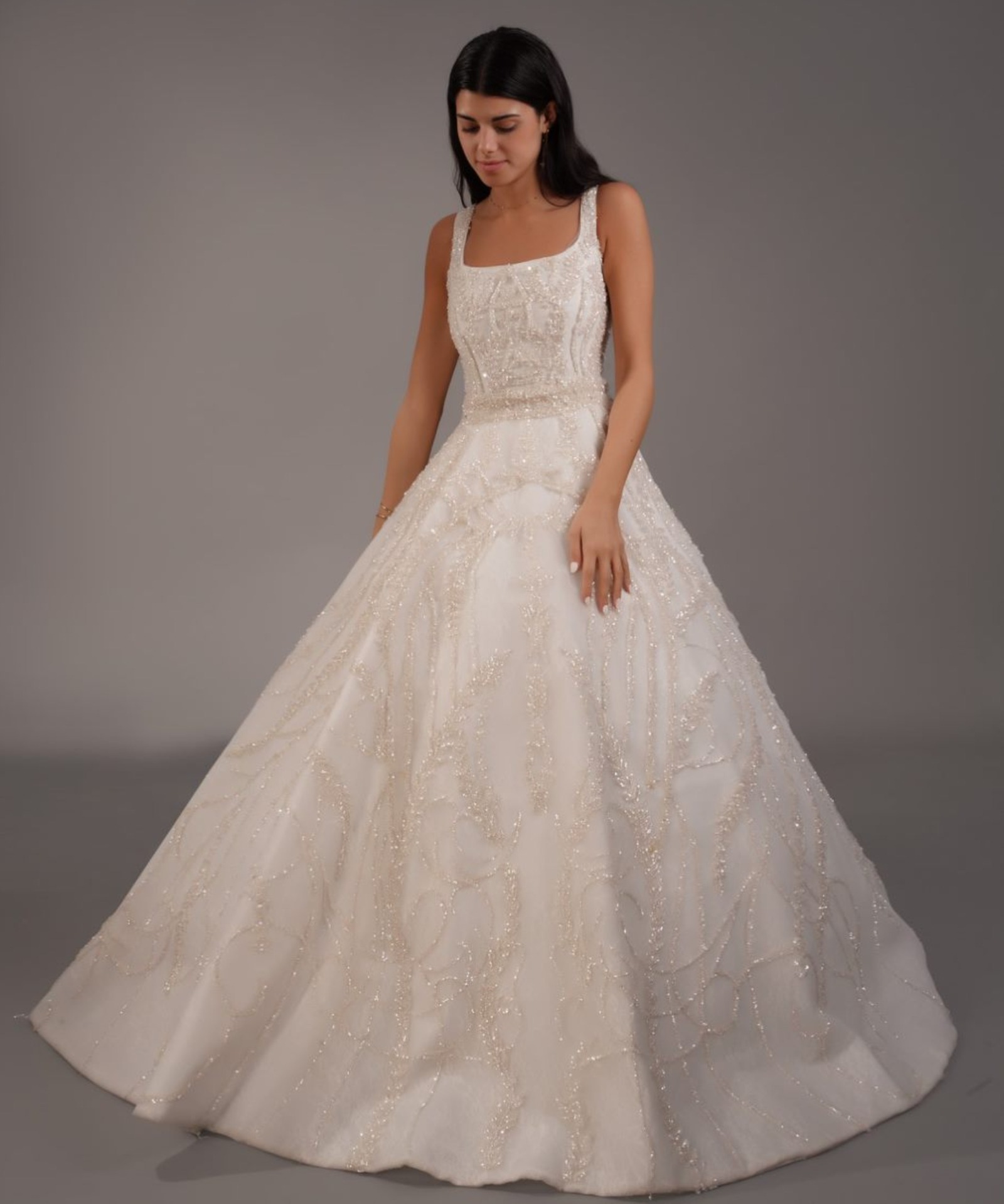 Rent RIDA COUTURE Embellished Bridal Gown in Lebanon - Designer 24