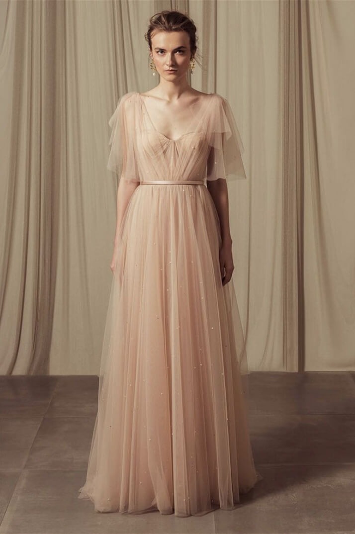 Rent SANDY NOUR Tulle Dazzled Flowy Dress in Dubai - Designer 24